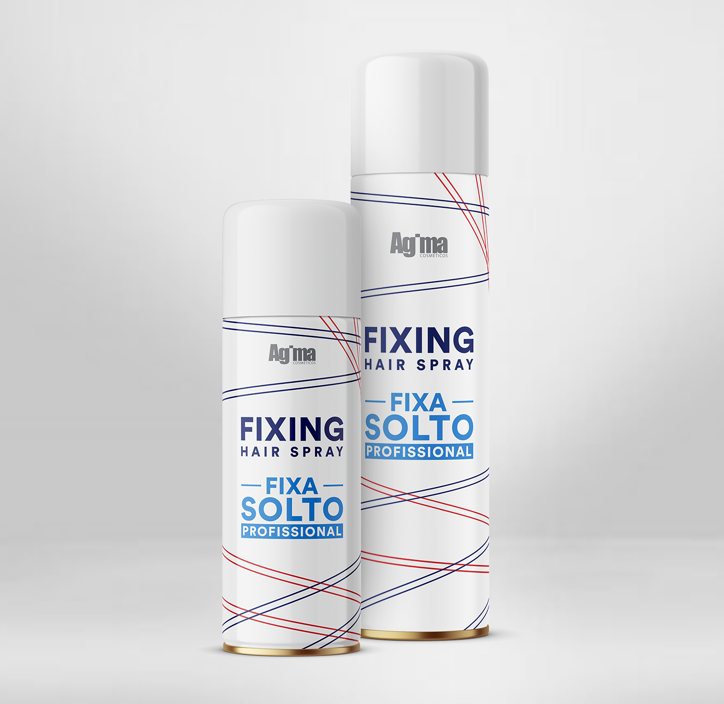 Fixing Fixa Solto 250ml e 400ml, Agima Cosméticos
